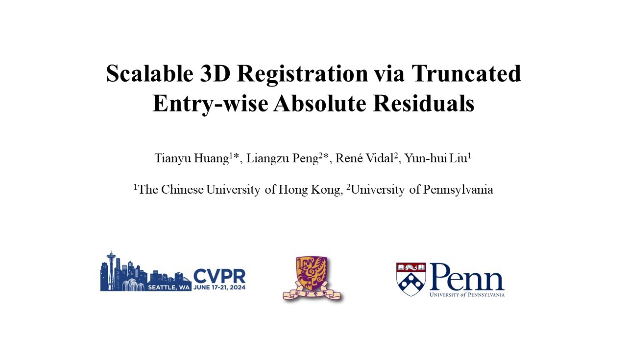 Scalable 3D Registration via Truncated Entry-wise Absolute Residuals ...