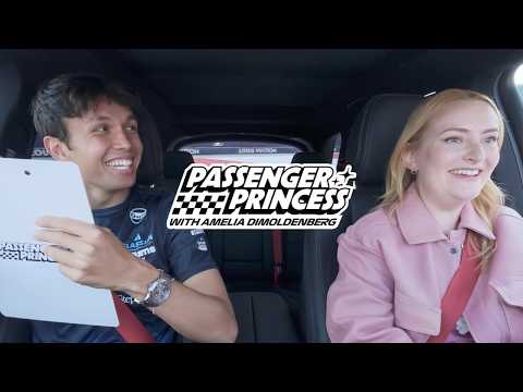 ALEX ALBON | PASSENGER PRINCESS | F1 DRIVERS TEACH ME TO DRIVE