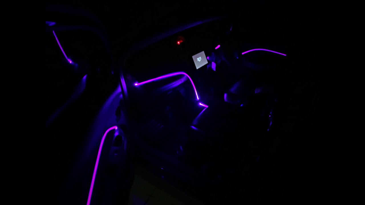 Toyota Vios 2012 / Night Drive Ambient Light / POV - YouTube