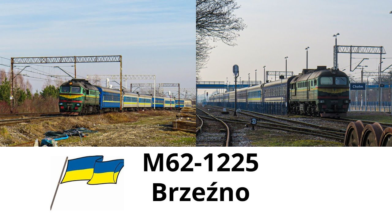 Ukraiński M62-1225 (Brzeźno) - YouTube