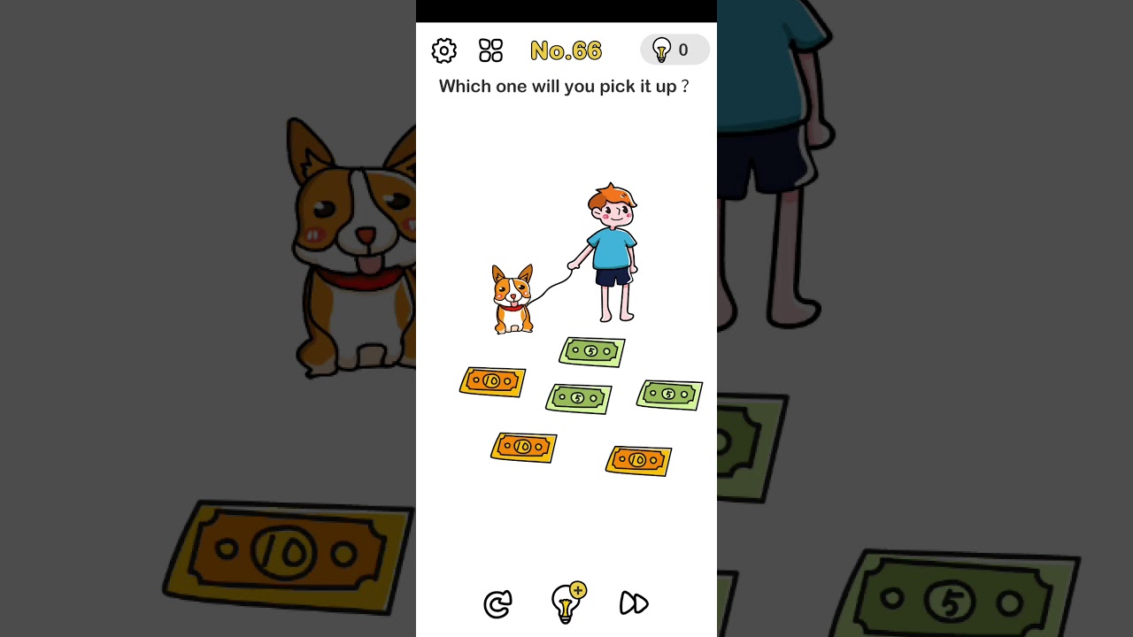 'Brain Out' Level-66 'Which one will you pick it up ? Walkthrough - YouTube