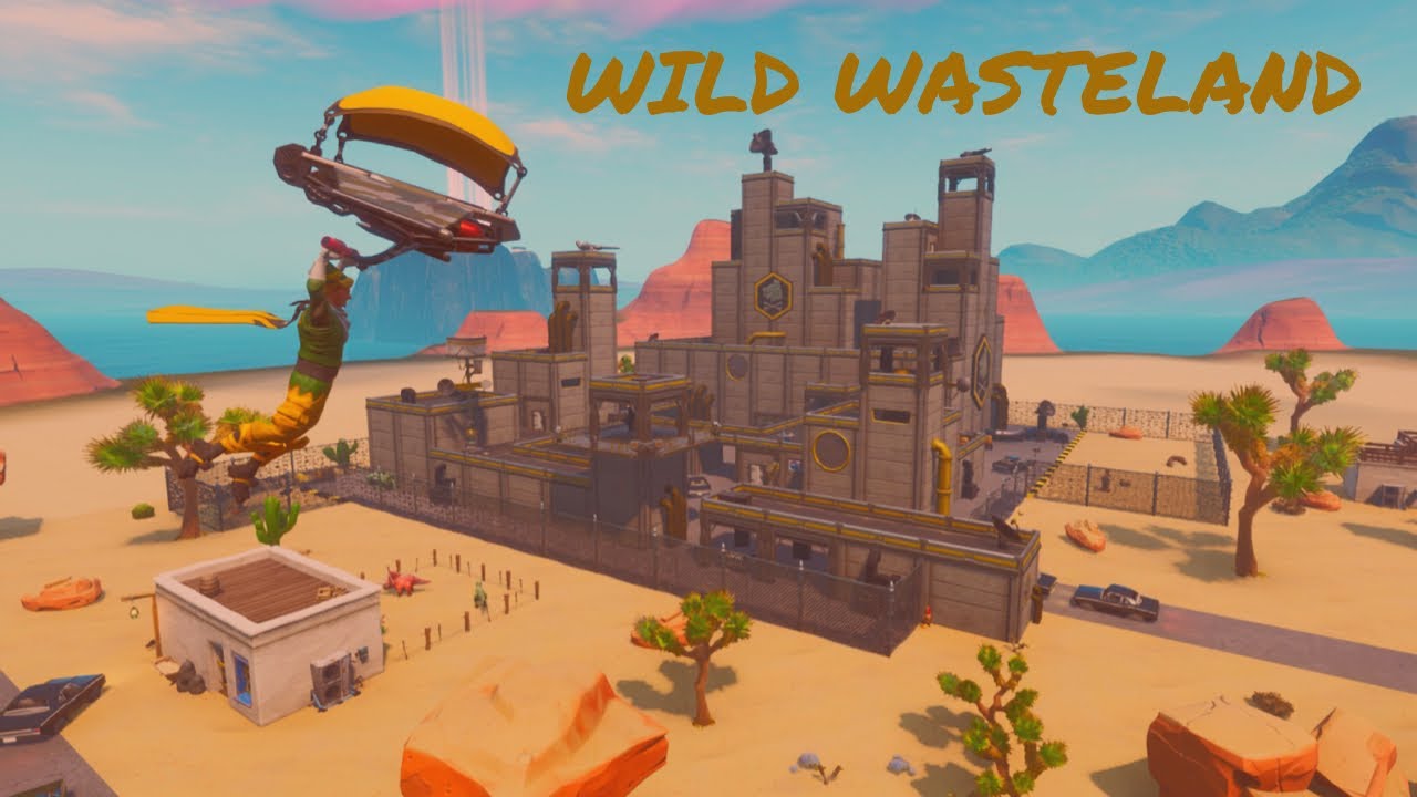Wild Wasteland! Fortnite Creative Block party submission! - YouTube