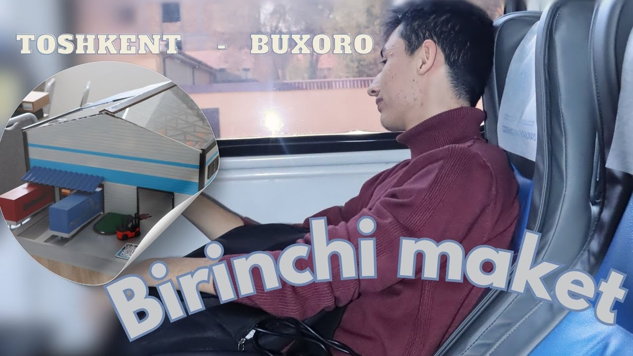 Bizning birinchi maket endi Buxoroda!!!!!!!!! - YouTube