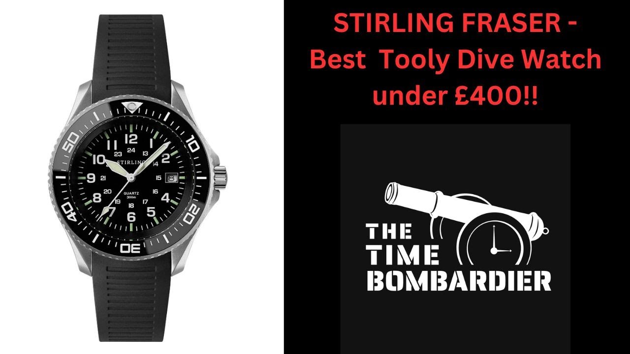 WATCH REVEIW - STIRLING FRASER - BEST DIVE TOOL WATCH UNDER £400 ...