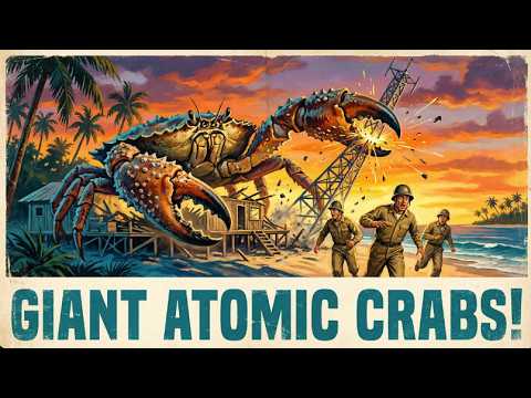 Attack of the Crab Monsters (1957) | Full Sci-Fi Horror Movie | Roger Corman