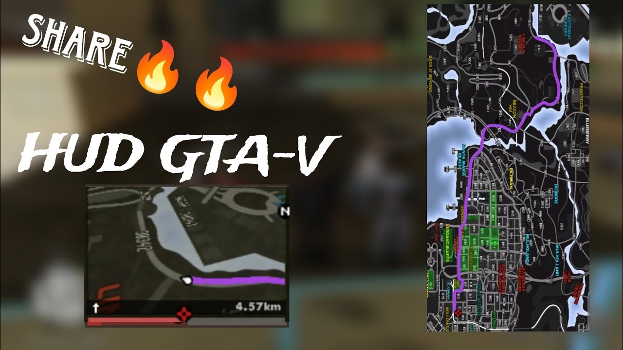 Share🔥🔥!! HUD GTA-V FOR PC/LAPTOP || Gta Sa/Samp - YouTube