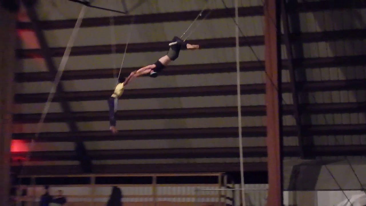 Max Trapeze at French Woods Camp July 2019 Circus Show - YouTube