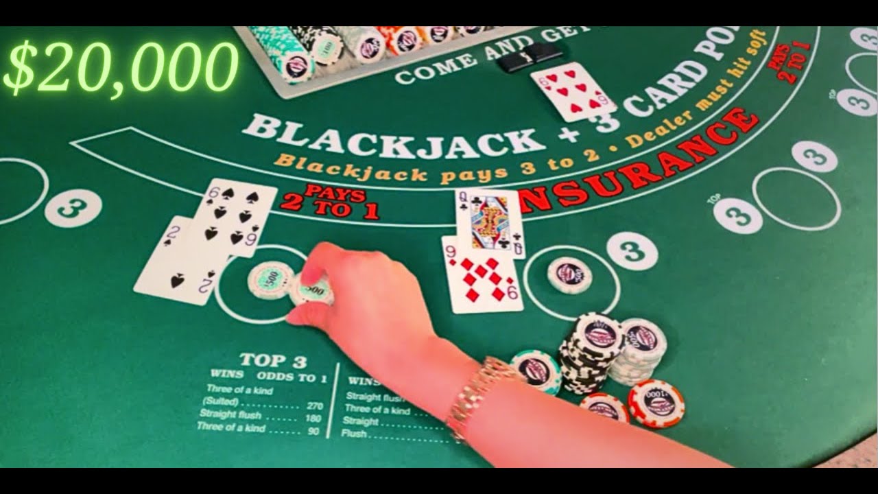 Blackjack HIGH STAKES $20,000/Bets! SHOCKING High Limit Casino Gambling ...