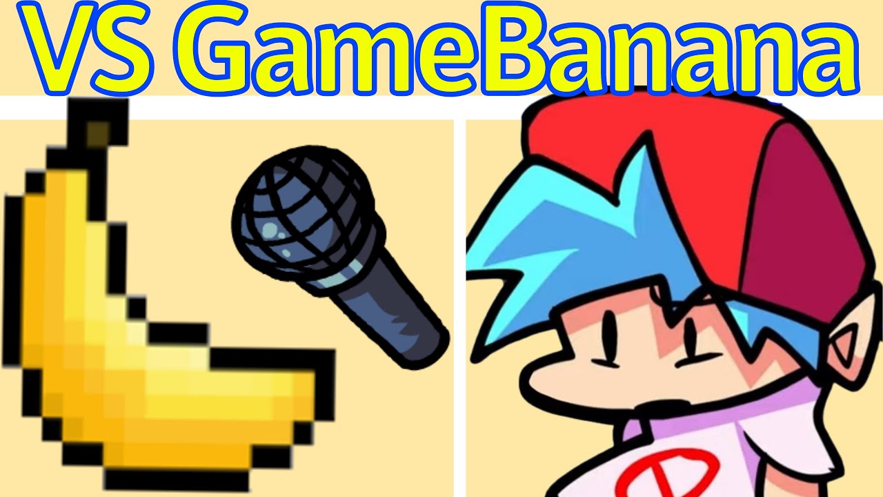 Friday Night Funkin' VS Gamebanana | Bananin' Song (Hard/FNF Mod) - YouTube