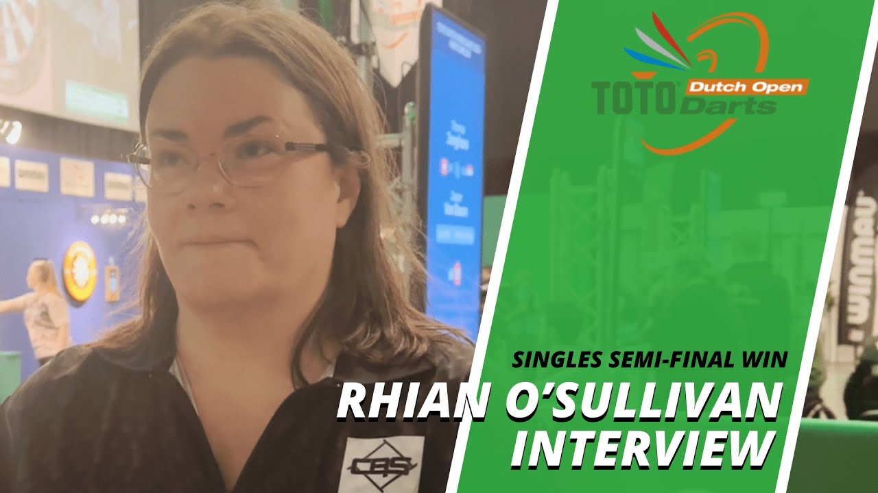 Rhian O'Sullivan verslaat Greaves op weg naar finale: 'I proved myself ...