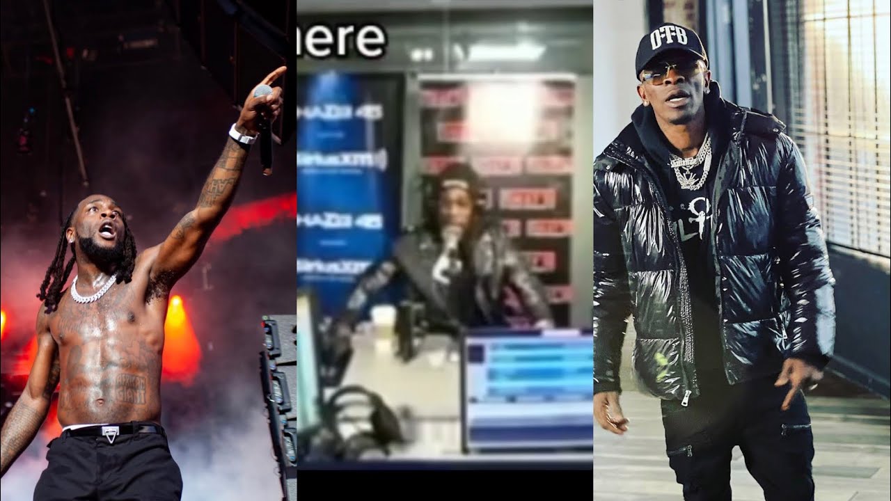 Burna Boy Big Up Shatta On International Tv Show-ShattaMovement For ...