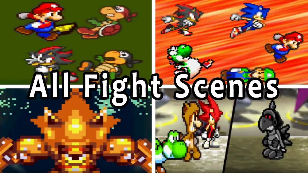 Super Mario Bros. Z Series: All Fight Scenes - YouTube