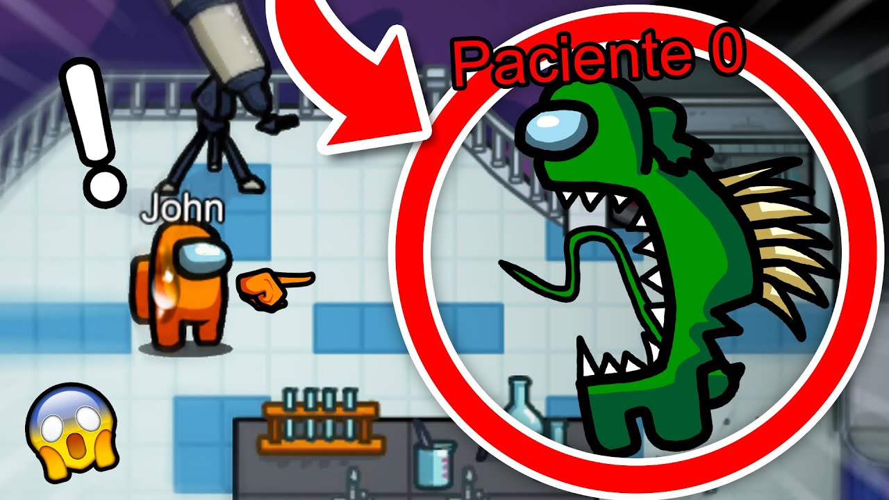 INVOQUÉ la NUEVA FORMA de PACIENTE 0 En Among Us 😨 - YouTube