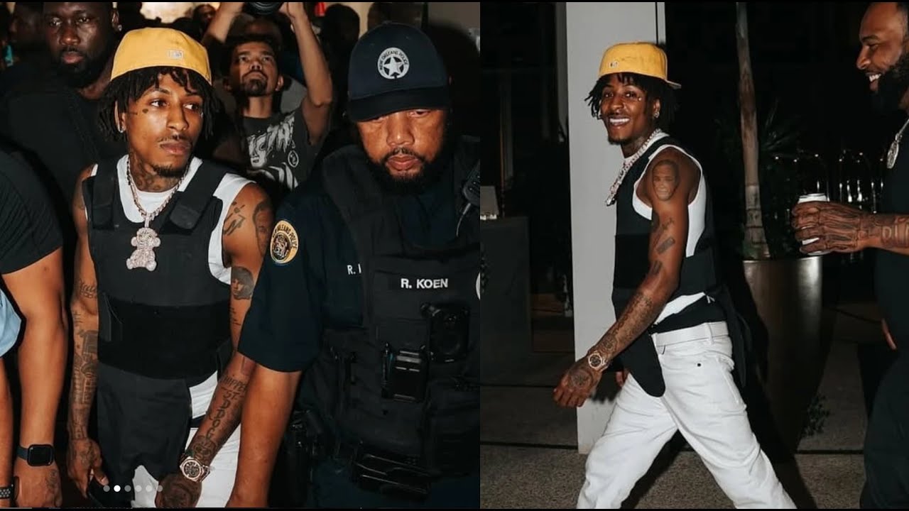 NBA YoungBoy Wears Bulletproof Vest After Coming Back To Louisiana For ...