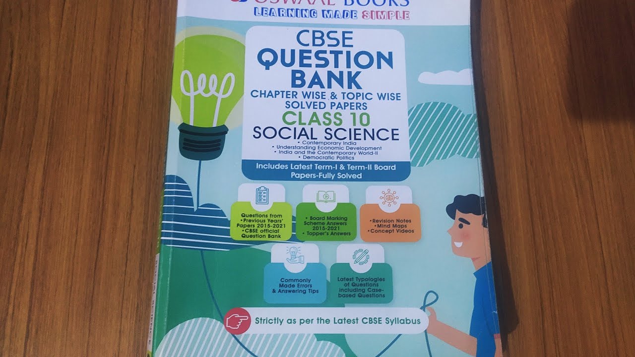OSWAL QUESTION BANK CLASS 10 SOCIAL SCIENCE - YouTube