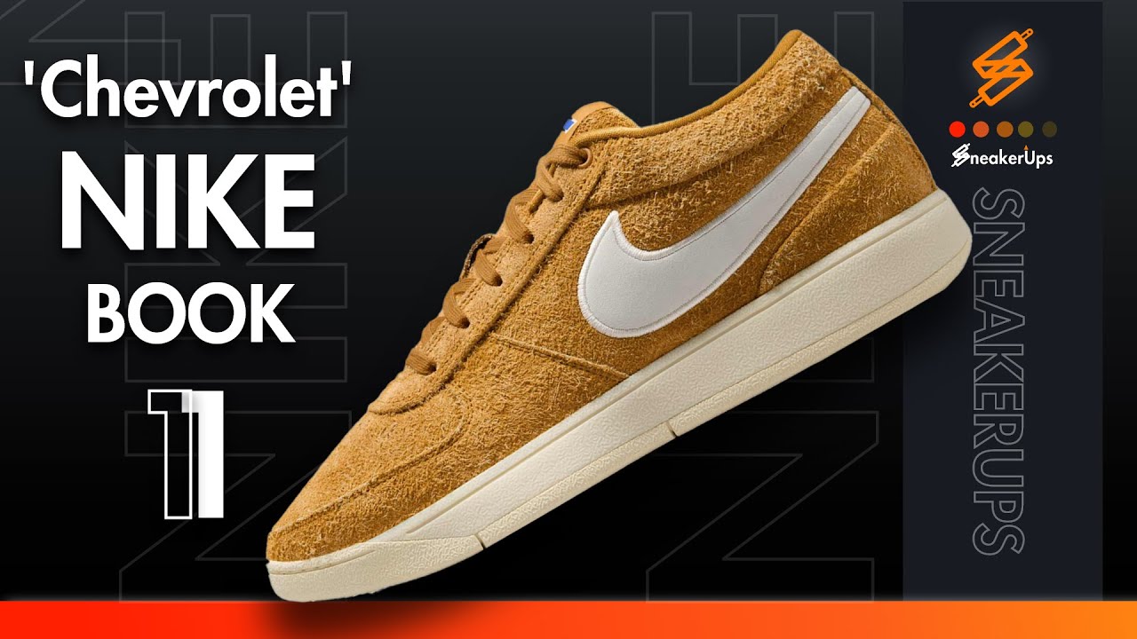 Chevrolet x Nike Book 1 Price and Release Date IH0890-700 - YouTube