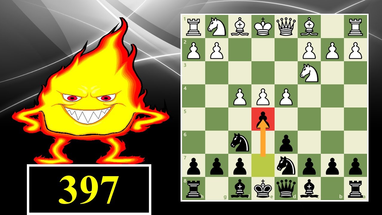 Blitz Chess #397: Lion Defense, Anti-Philidor variation - YouTube