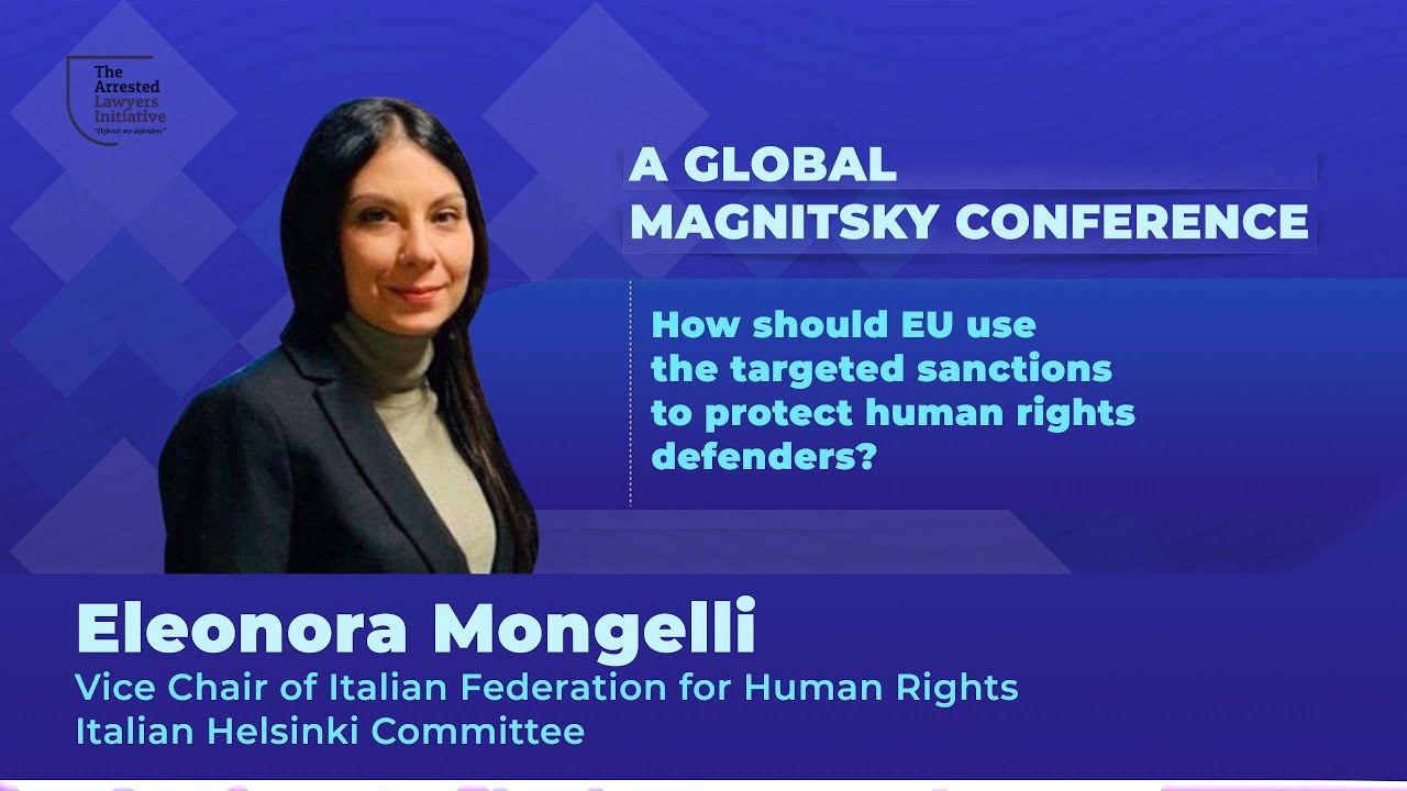 Eleonora Mongelli | Italian Federation for Human Rights / Italian ...