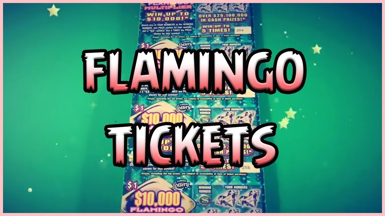 $1 TICKET MONDAYS! (20) $1 Flamingo Multiplier - Florida Lottery ...