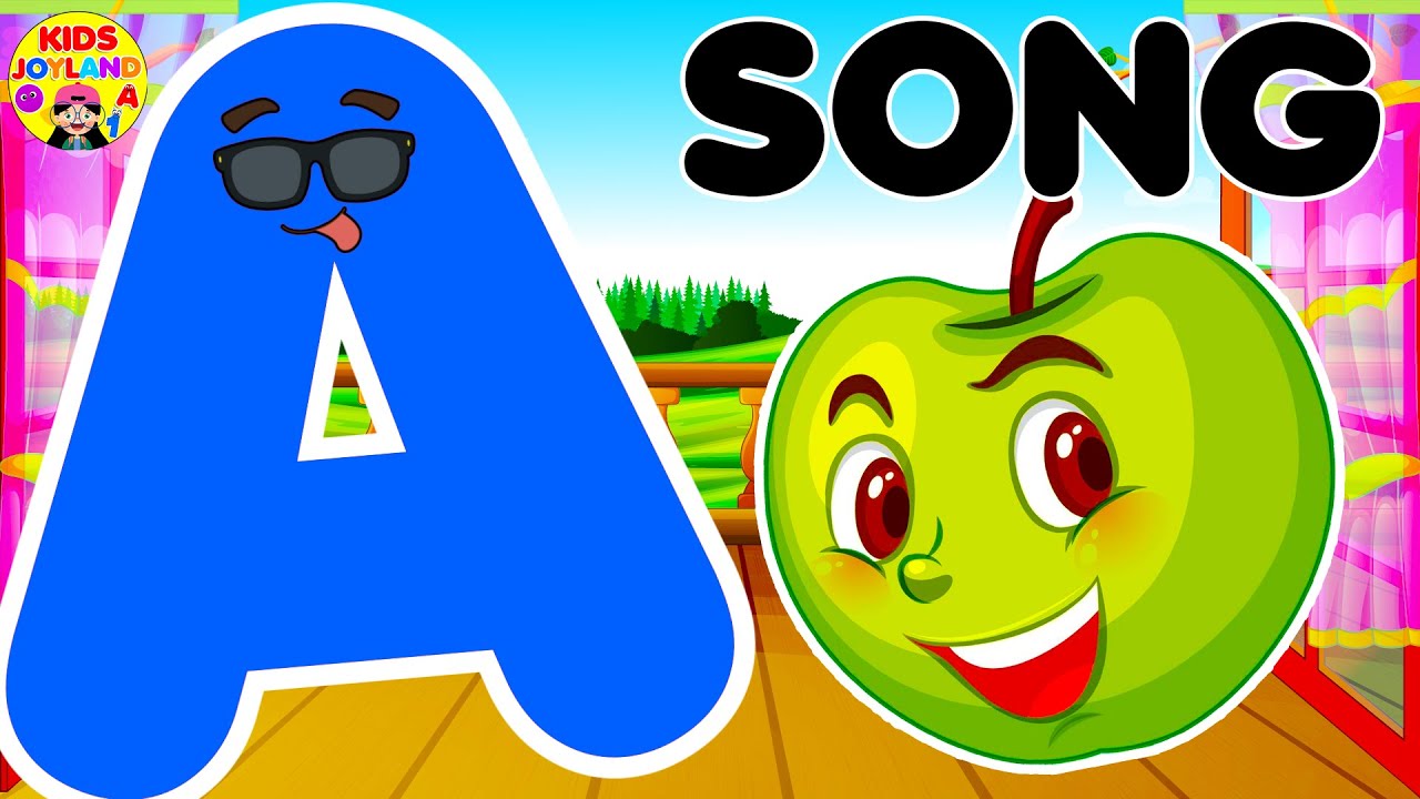 The ABC Phonic Song | Kids Learning Video | A is for Apple a a Apple |B ...