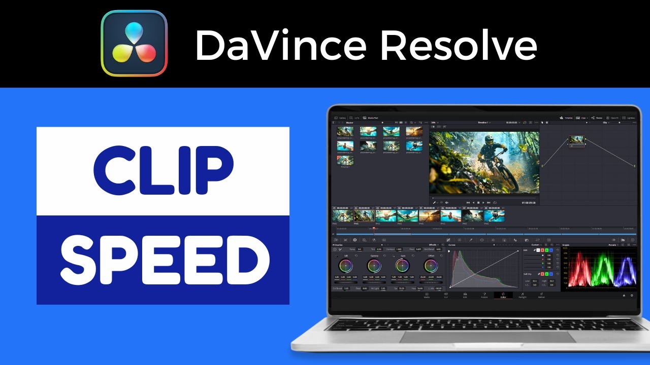 DaVinci Resolve - How to Speed Up Clips | Easy [2024] - YouTube