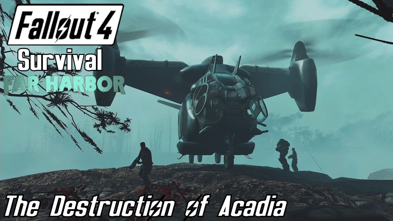 The Destruction of Acadia [Brotherhood of Steel] - Fallout 4 Survival ...
