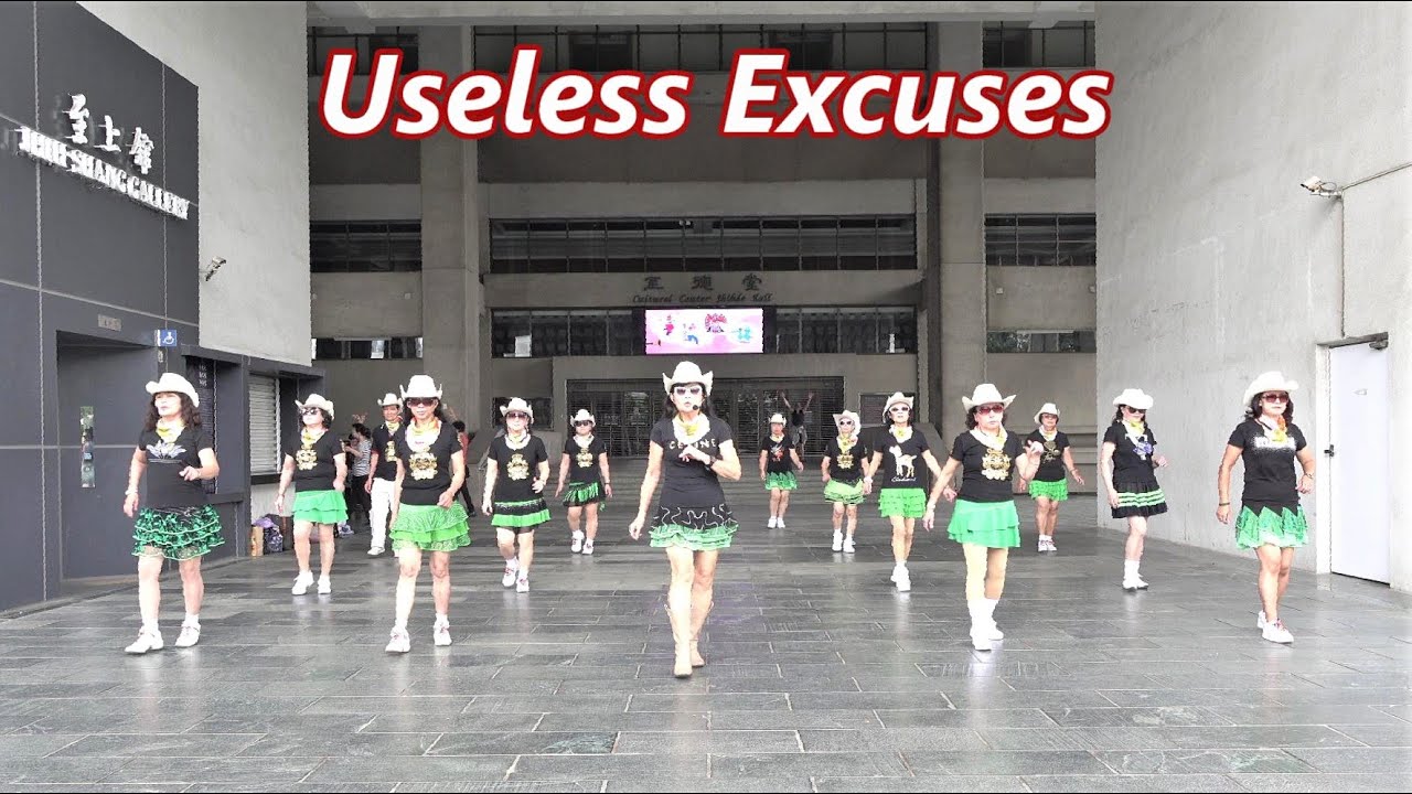 Useless Excuses│Line Dance by Ria Vos (NL)│Demo & Walk Through║無用的藉口│排舞 ...