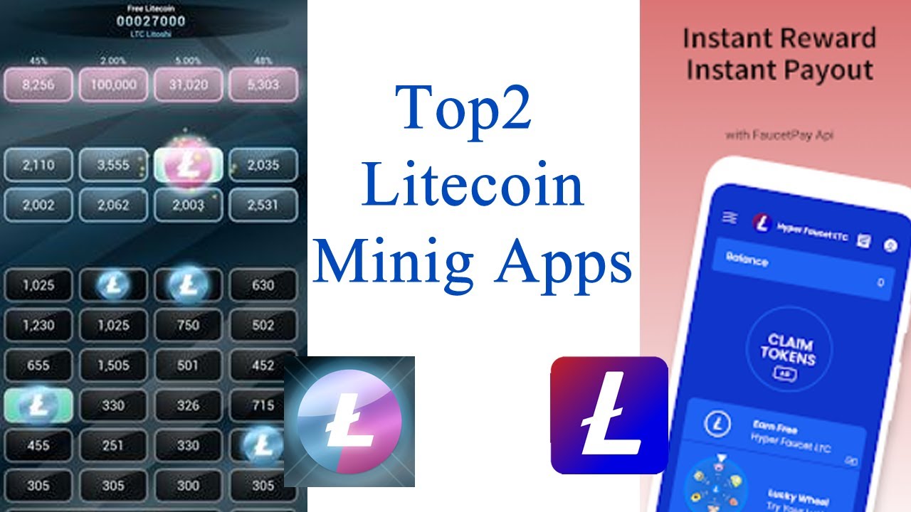 Top 2 Litecoin mining App That Actually Pay You - YouTube