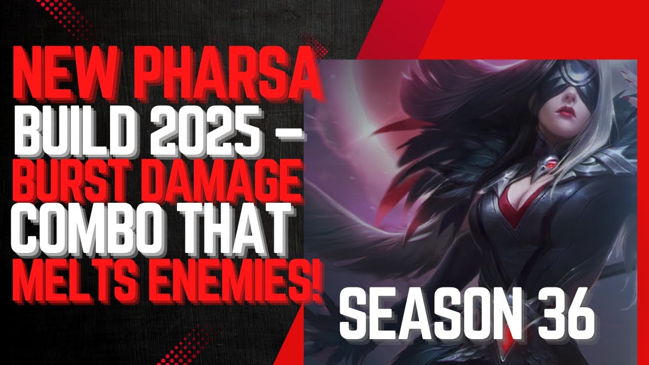 NEW PHARSA BUILD 2025 – Burst Damage Combo That MELTS Enemies ...