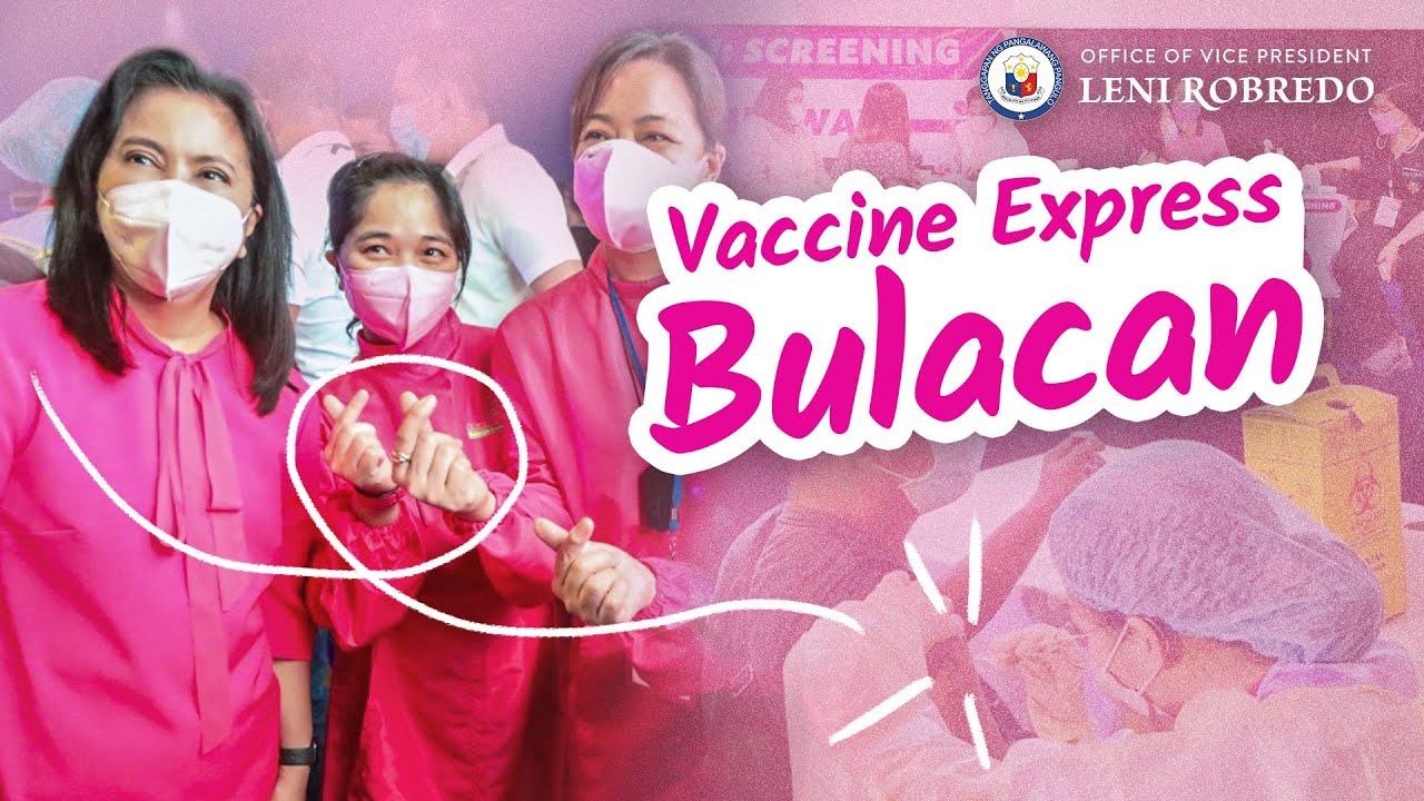 Vaccine Express in Bulacan - YouTube