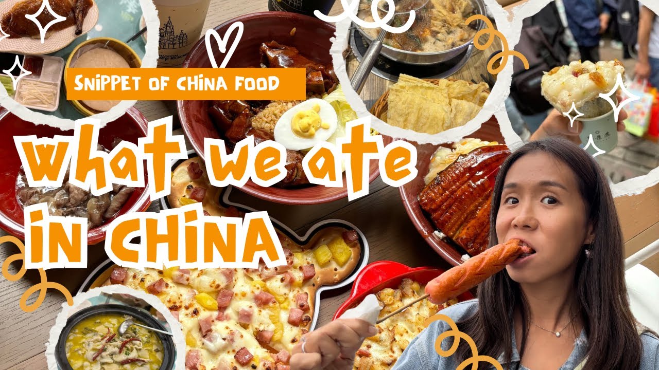 What we ate in China | Snippet of what we ate during our vacation - YouTube