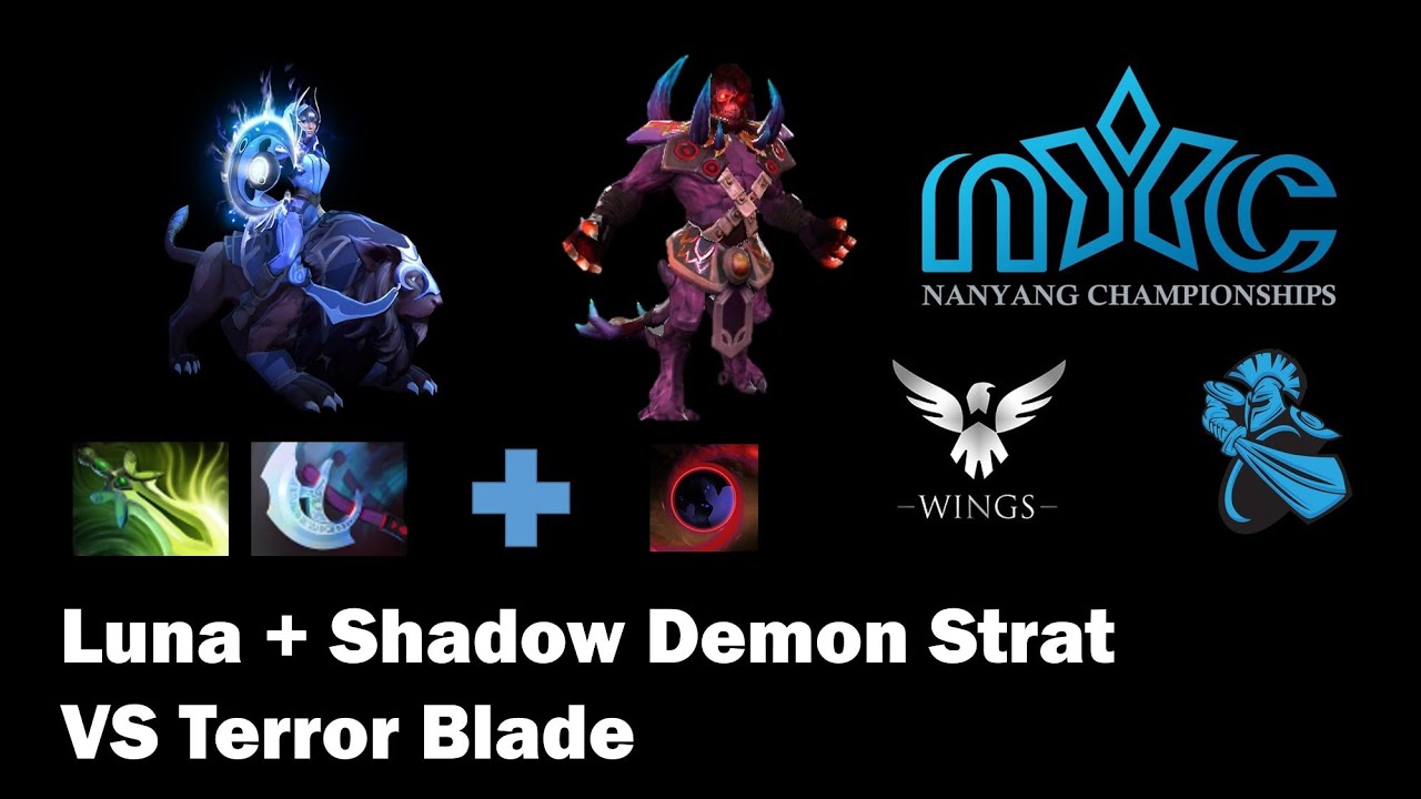Luna + Shadow Demon Disruption Strat VS Terrorblade Nanyang ...
