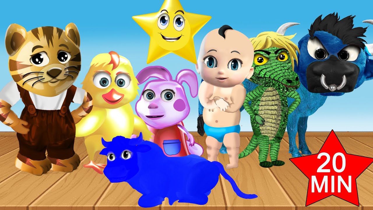 MIX SONGS ⭐| MÚSICAS INFANTIS | 2O MIN | NURSERY RHYMES KIDS SONG | AS ...