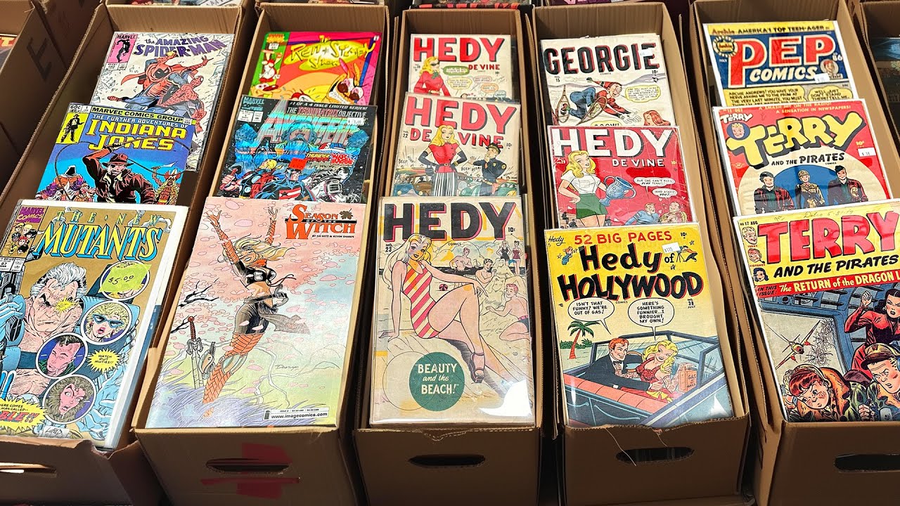 The Haul Of Rare COMIC BOOKS from the KingKon V Comic Convention - New ...