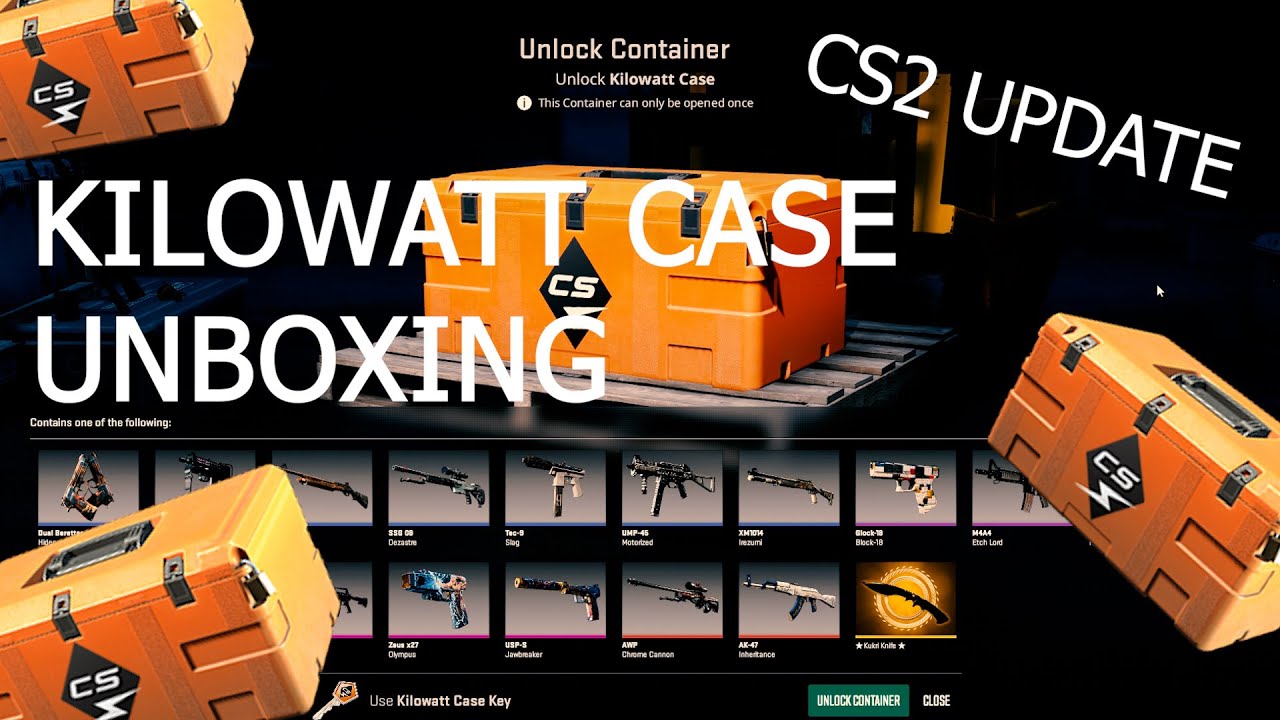 Huge CS2 Update And KILOWATT CASE OPENING!!! - YouTube