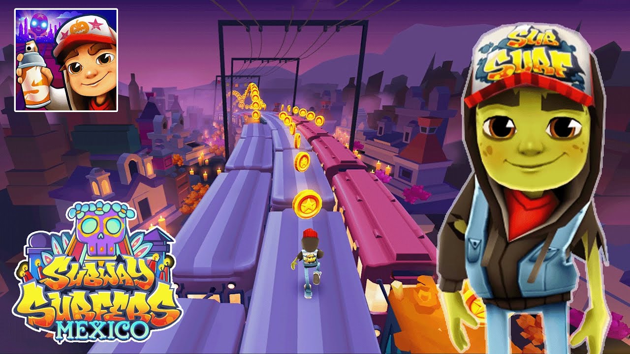 Subway Surfers: Mexico 2022 - Zombie Jake (Gameplay) - YouTube