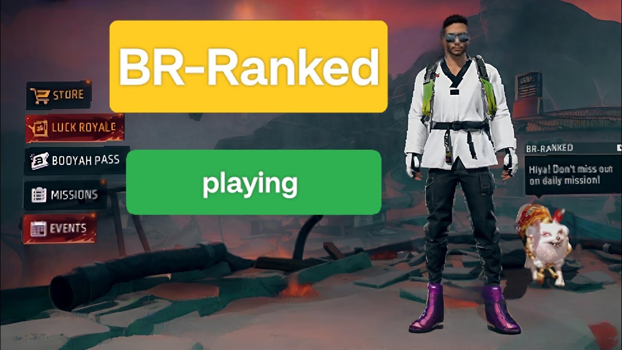 Playing BR ranked in ff with friends #freefire - YouTube