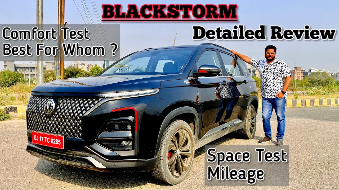 MG Hector BLACKSTORM Cvt - Corporate Rowdy ️ Detailed Review - YouTube