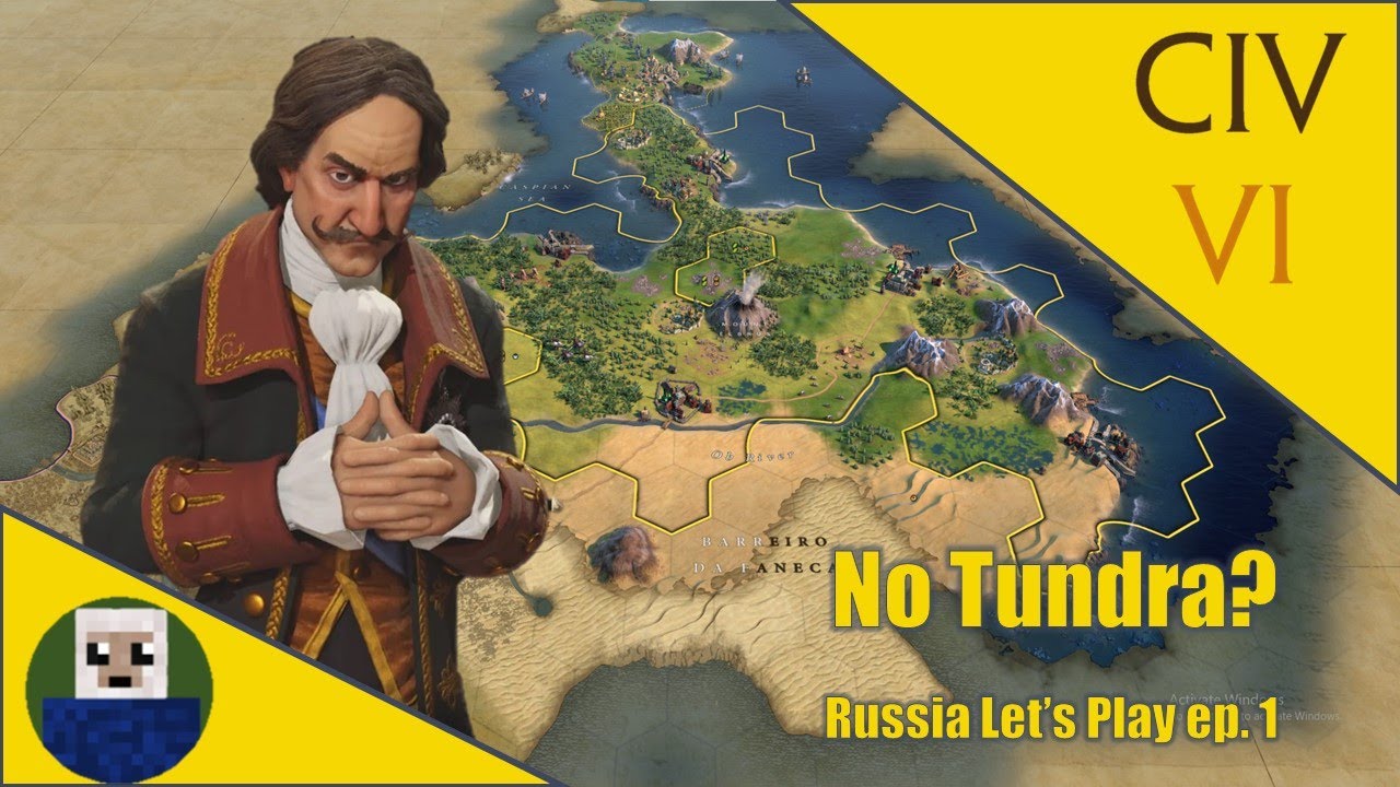 What a weird Russia start Let's play Civ 6 Peter ep. 1 - YouTube
