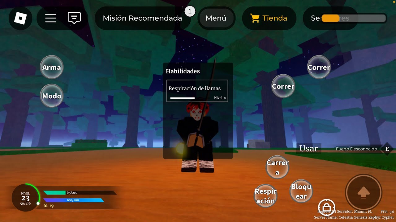 ¿Cómo Subir el Nivel de la Respiración en Slayer Online de Roblox ...