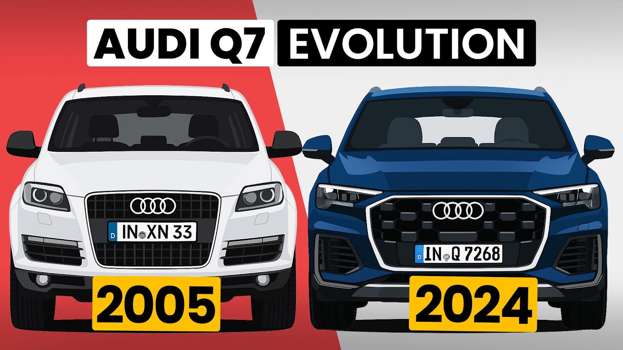 Evolution of Audi Q7: ALL models explained | 2005-2025 - YouTube
