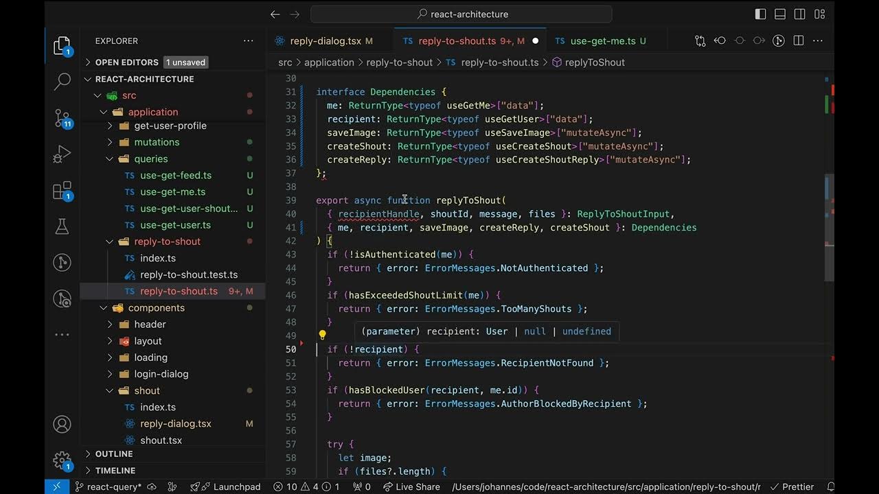 Path To A Clean(er) React Architecture (Part 8) - React-Query - YouTube