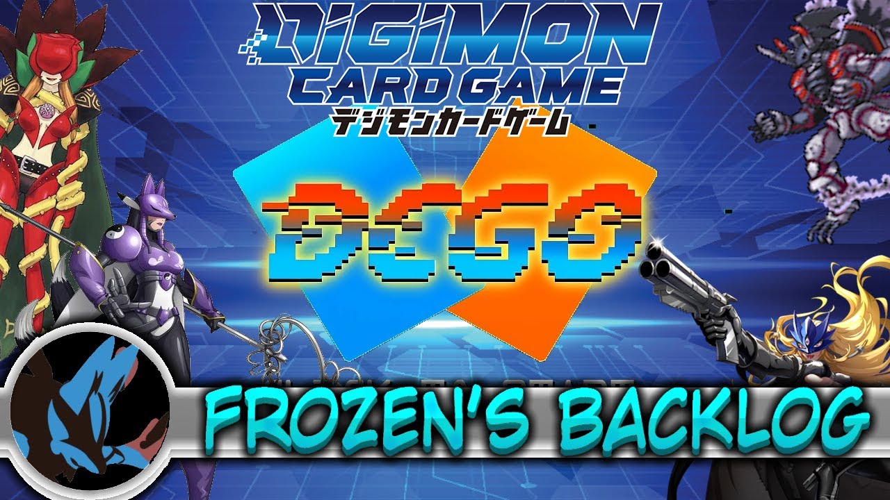 Digimon Card Game - DCGO Stream #1 - Frozen Breeze - YouTube