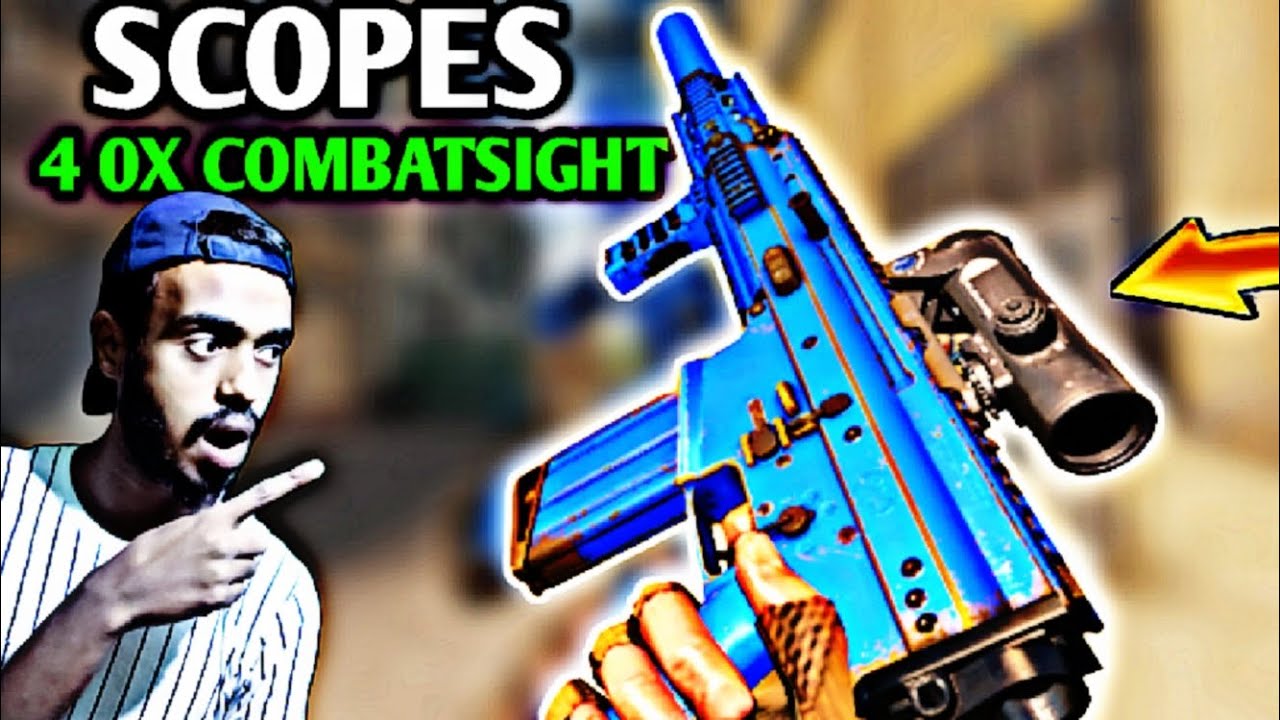HOW TO SCOPES 4.0x COMBAT SIGHT PRECISION SIGHT PICTURE ADS SPEED OPTIC BLOOD STRIKE MD SULTAN ...