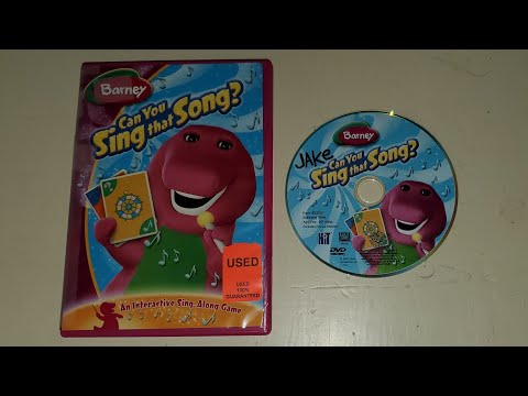Opening To Barney Can You Sing That Song? 2005 DVD