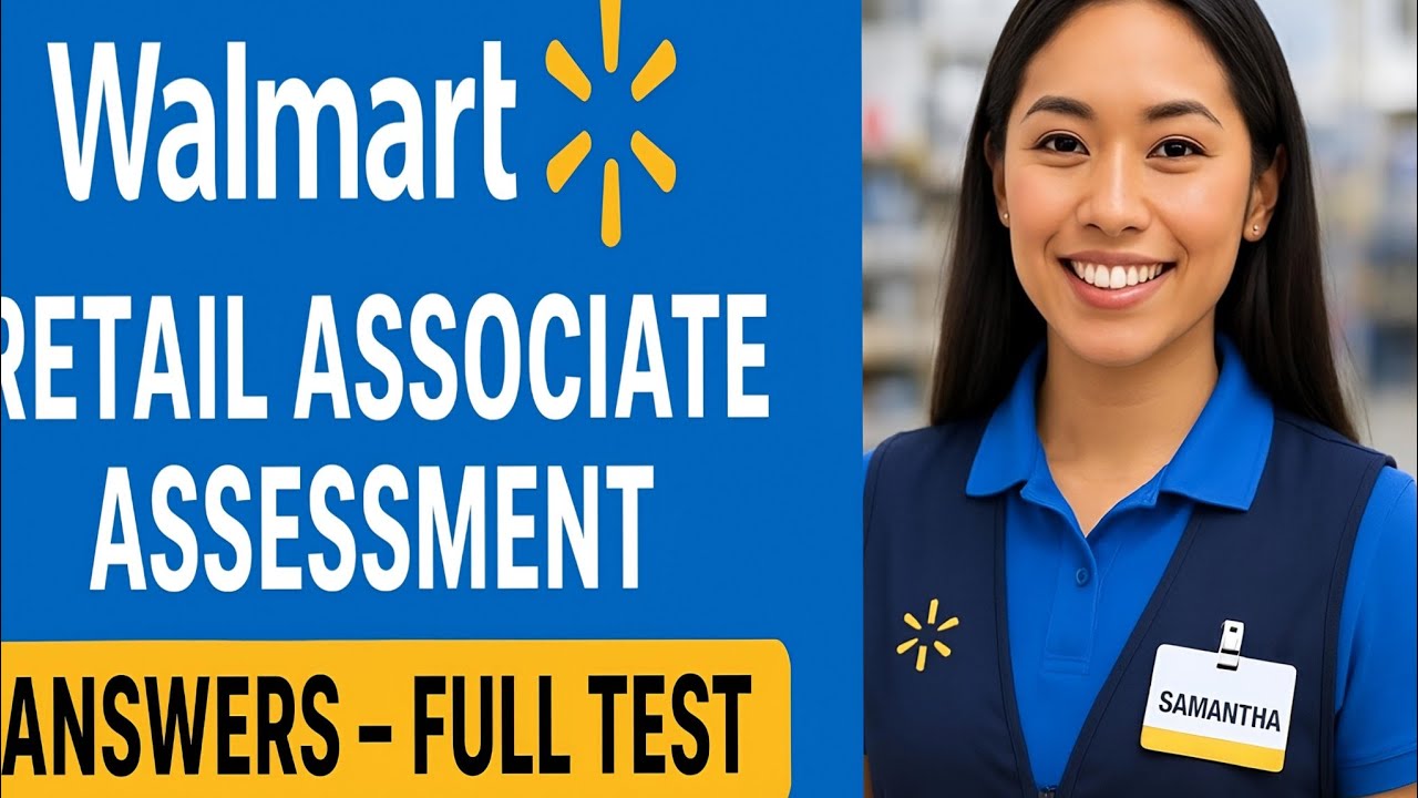 Walmart Retail Associate Assessment Practice Test 2025 | All Sections ...