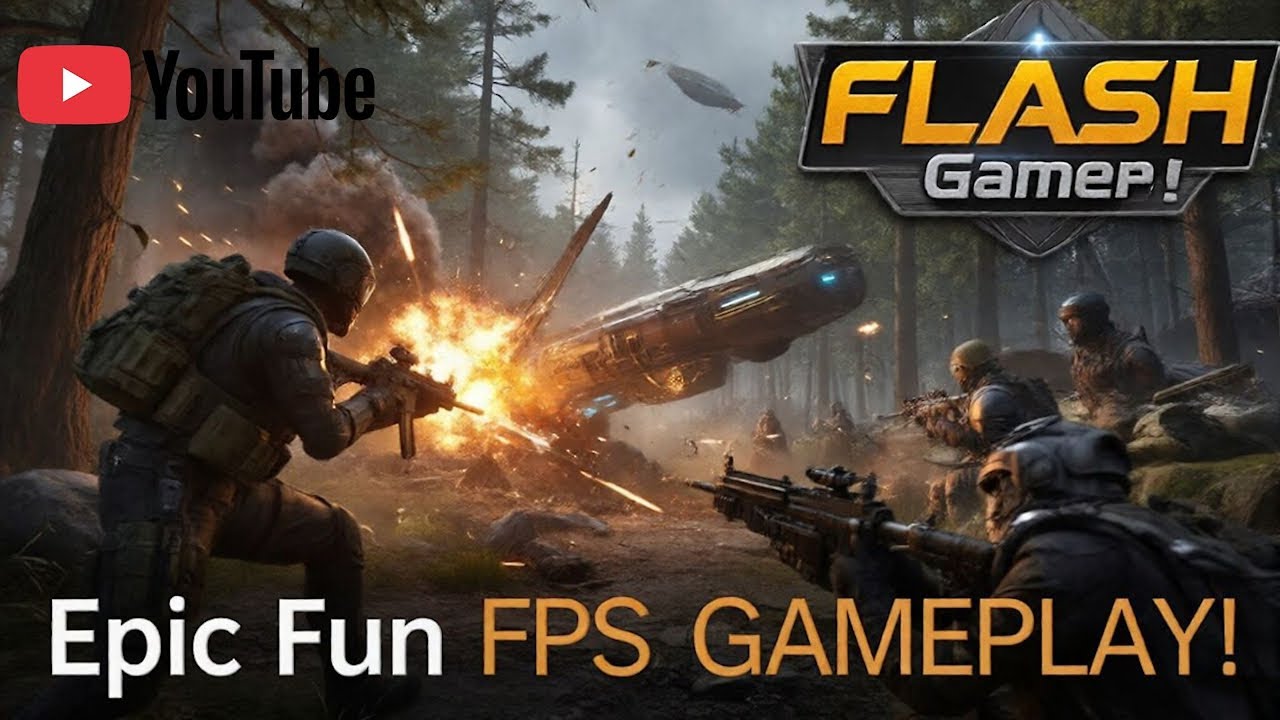 Flash Live fun Action FPS gameplay Stream!!! C'mon all ready up, let's ...