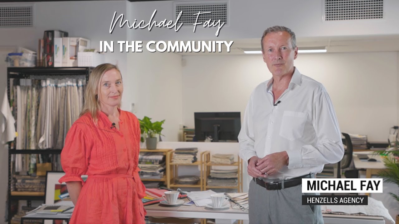 Michael Fay in the Community with Box Clever Interiors - YouTube