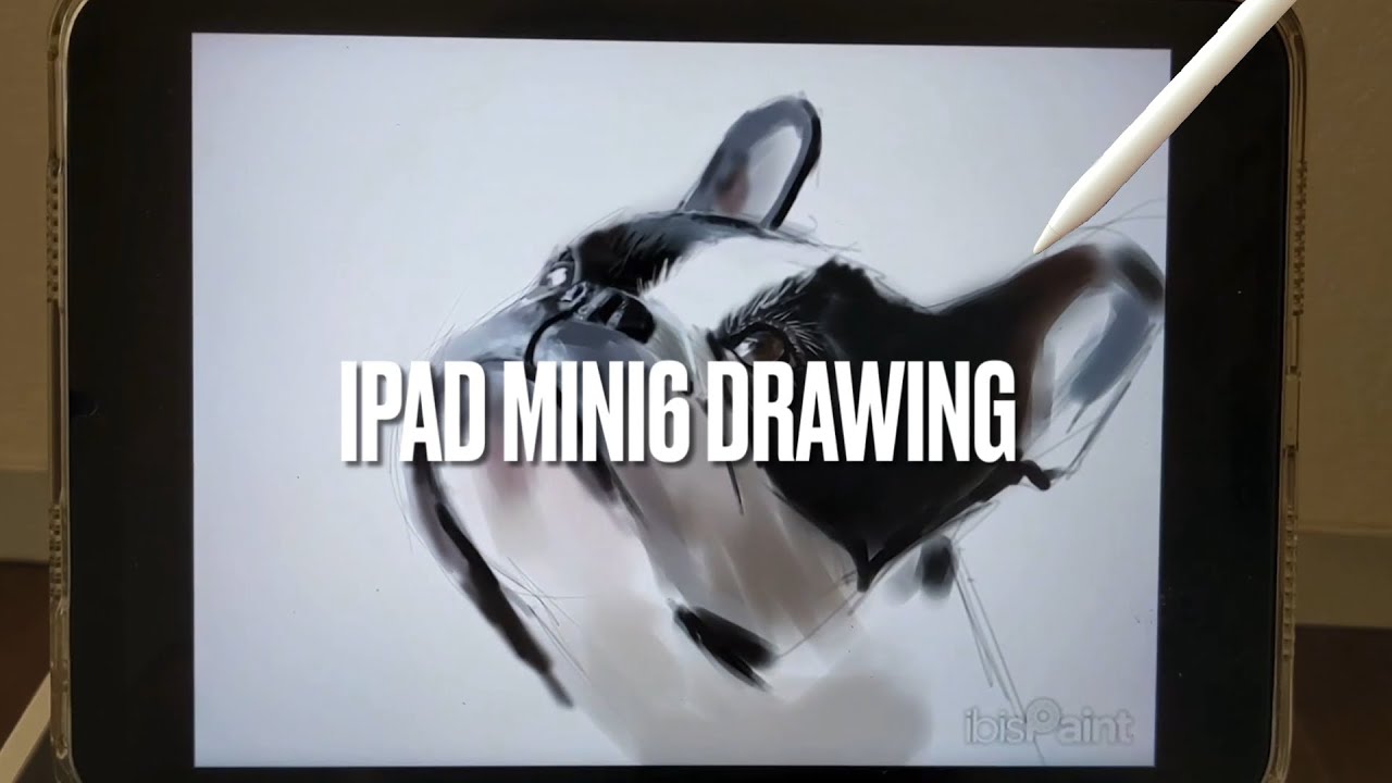 お絵描き環境 iPad mini drawing - YouTube