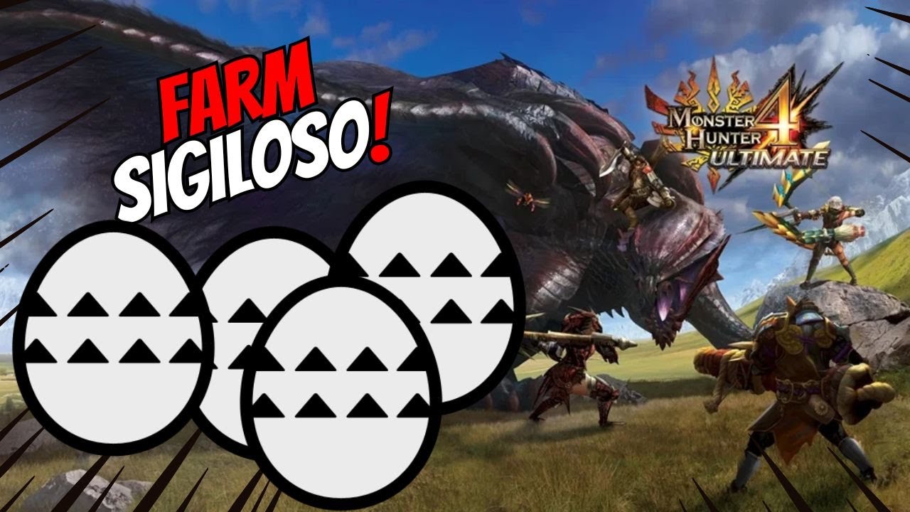 👺Monster Hunter 4 Ultimate👺Farm Sigiloso! - YouTube